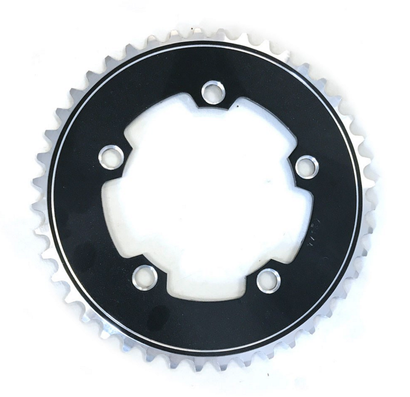 Gebhardt 1/8" Track Chainring | Black | 144mm BCD | All Sizes