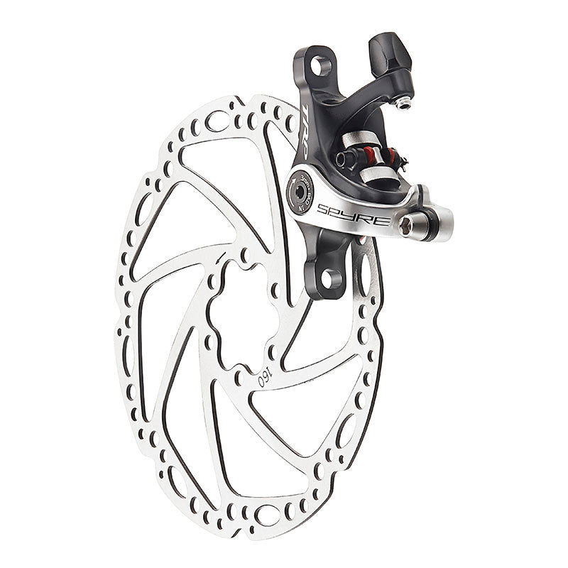 Tektro TRP Spyre Road Front Flat Mount Disc Brake Caliper and Rotor