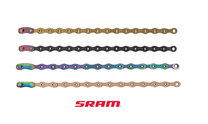 Sram PC XX1 Eagle 12 Speed HollowPin 126 links MTB Chain With PowerLoc